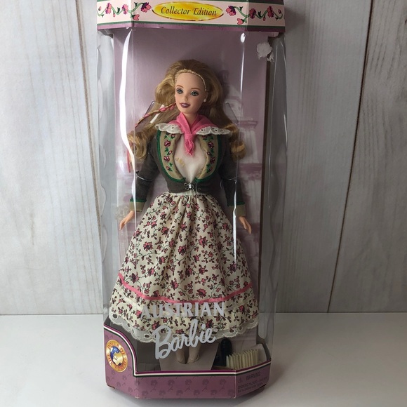 Barbie | Toys | Barbie Collector Edition Mattel 998 Austrian Barbie ...